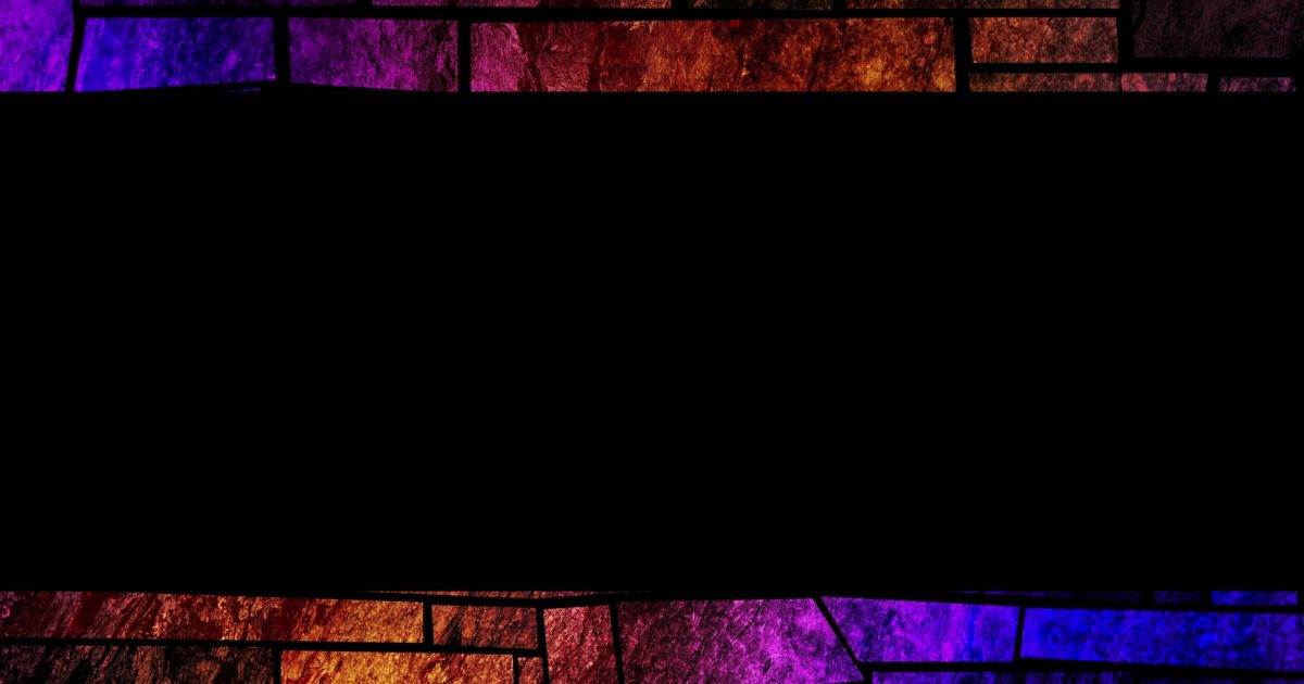 Simple Stained Glass Center Stream Still Background