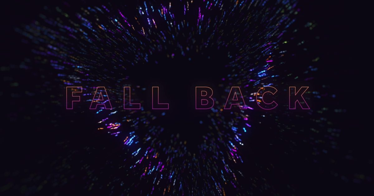 Sparkle Burst Fall Back Still | Still Background