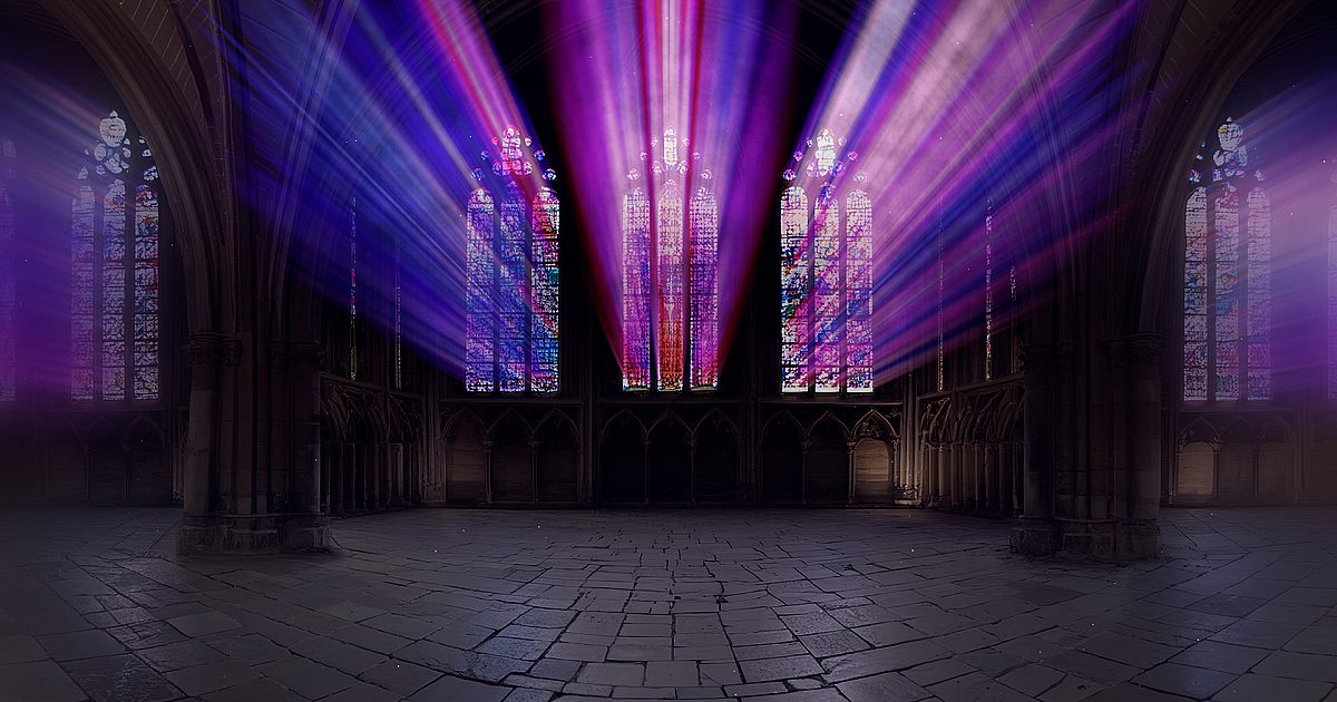 Stained Glass Scene 11 | Motion Video Background