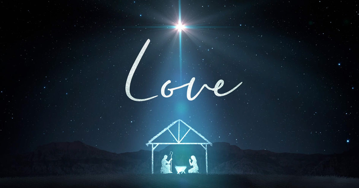 Starlight Nativity Love | Still Background
