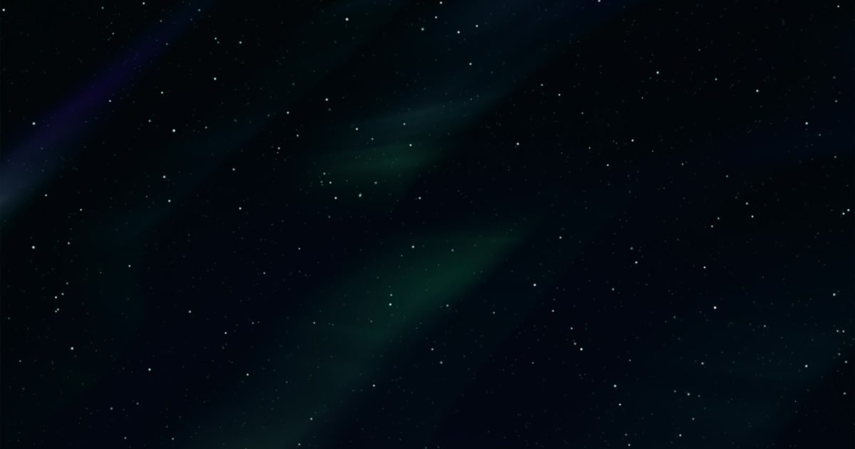 Starry Night Turquoise | Motion Video Background