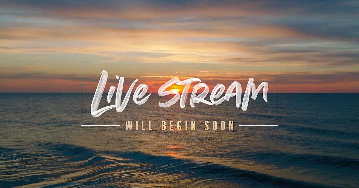 Sunrise Ocean Still Live Stream | Still Background