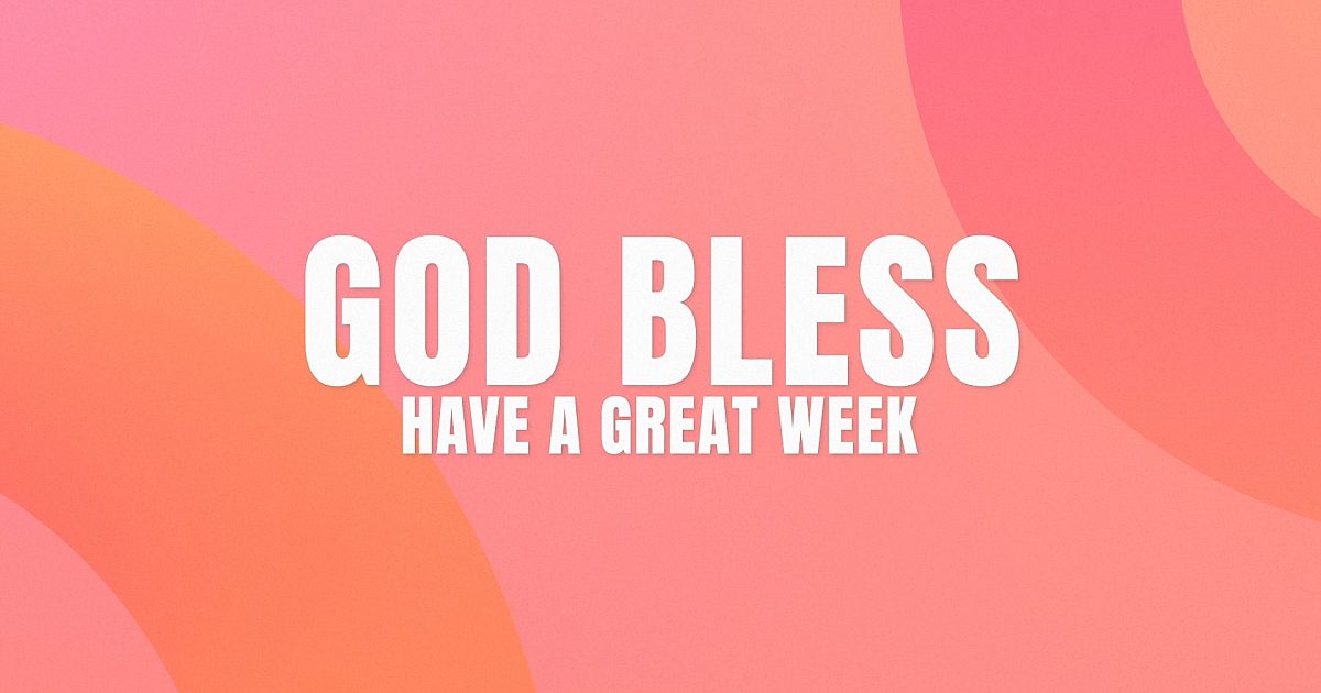 Sunset Gradients God Bless | Still Background