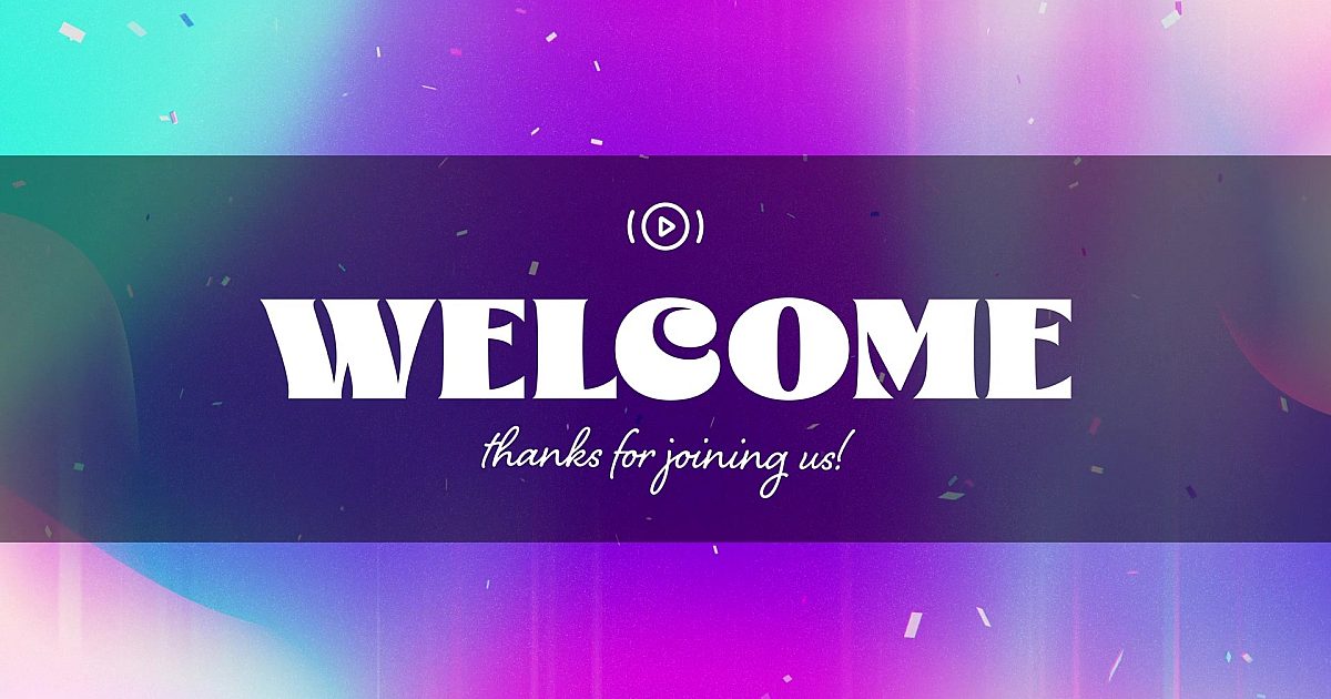 Superbright Celebration Welcome Stream Still | Still Background