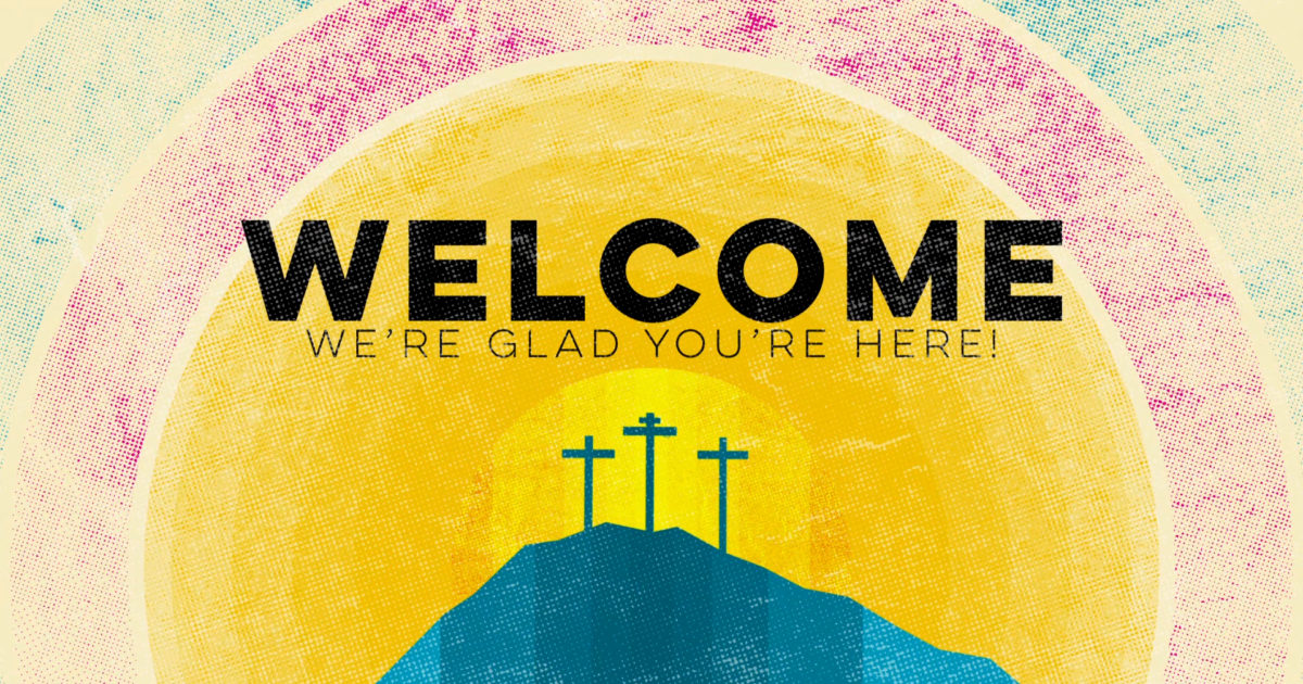 Textured Easter Welcome | Still Background