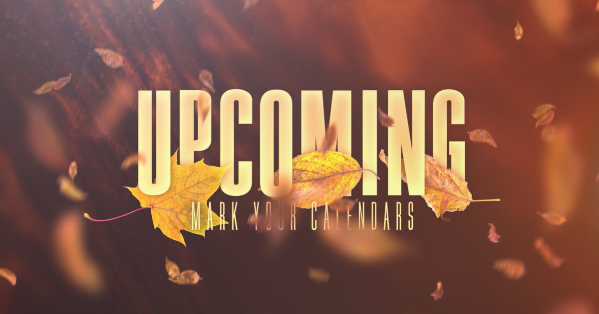 Thankful Fall Upcoming Still | Still Background