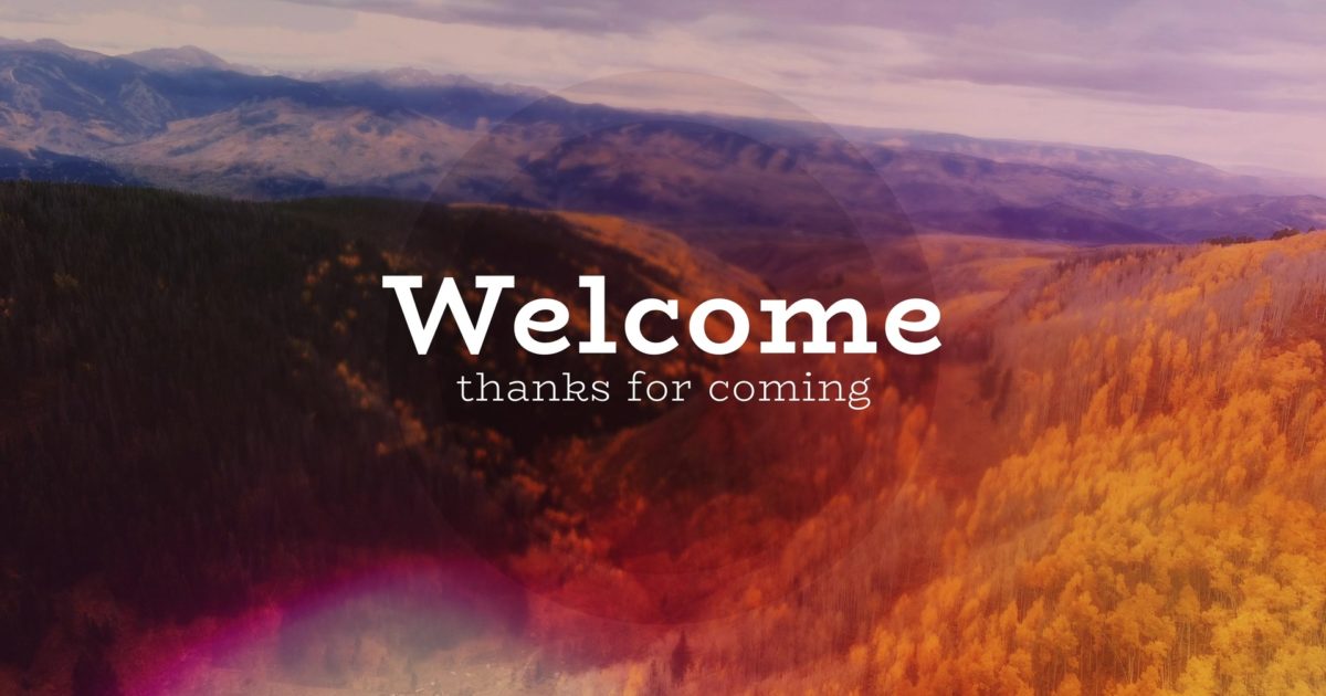 Thanksgiving Flight Welcome Still Background