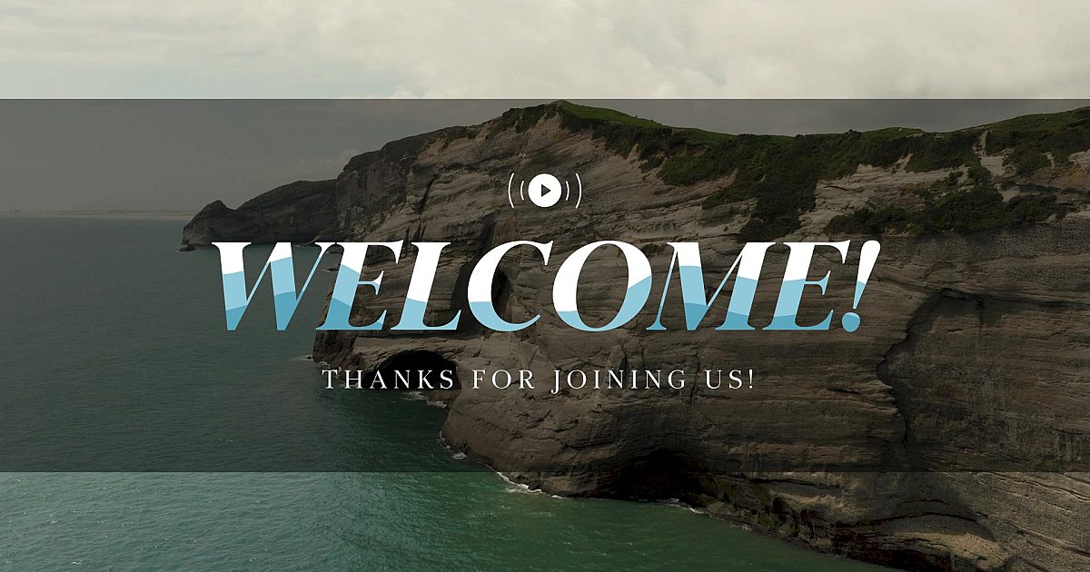 The Coast Welcome Stream Still | Still Background