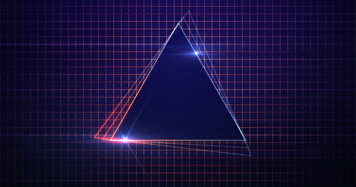 The 80s Grid Still | Still Background