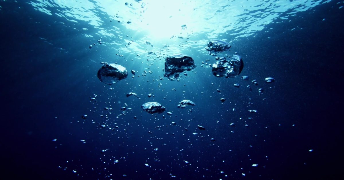 Underwater Float Still Background