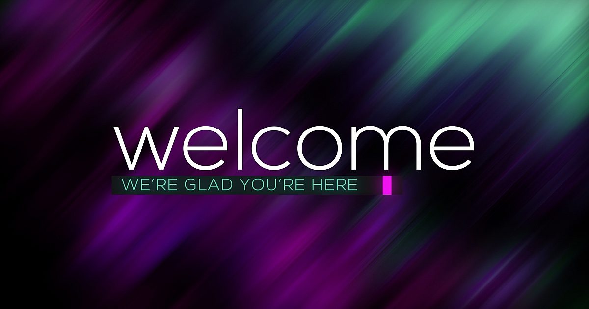 Uprising Welcome Graphic | Still Background