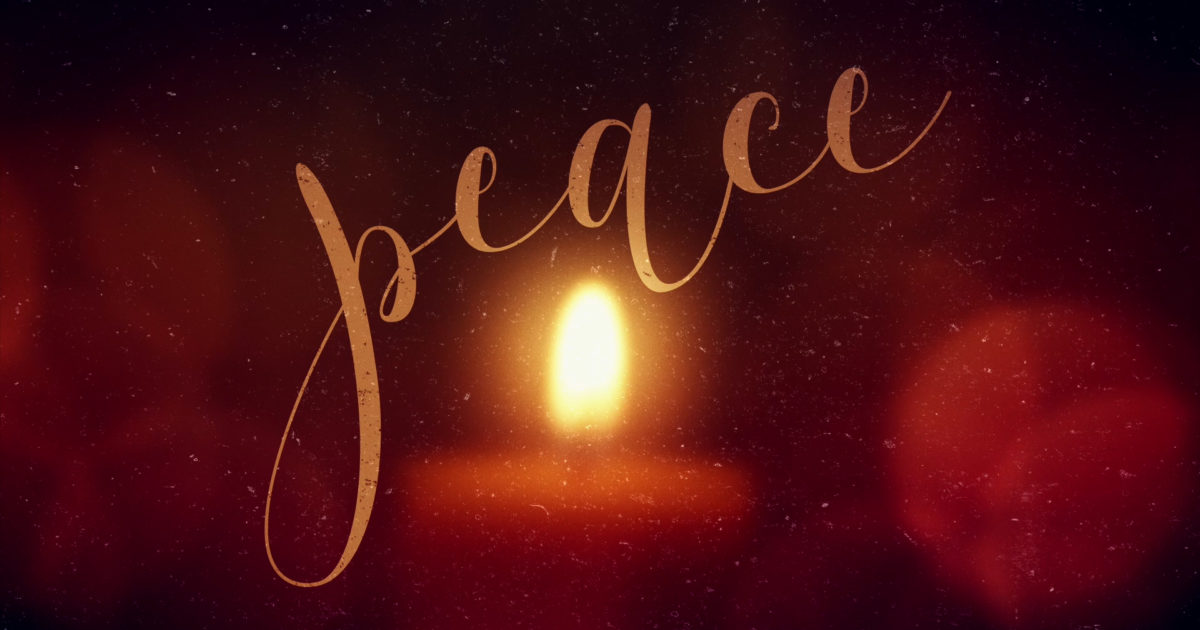 Warm Advent Glow Peace | Still Background