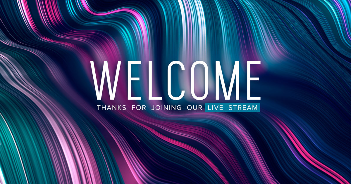 Wavelength Stream Welcome Still Background