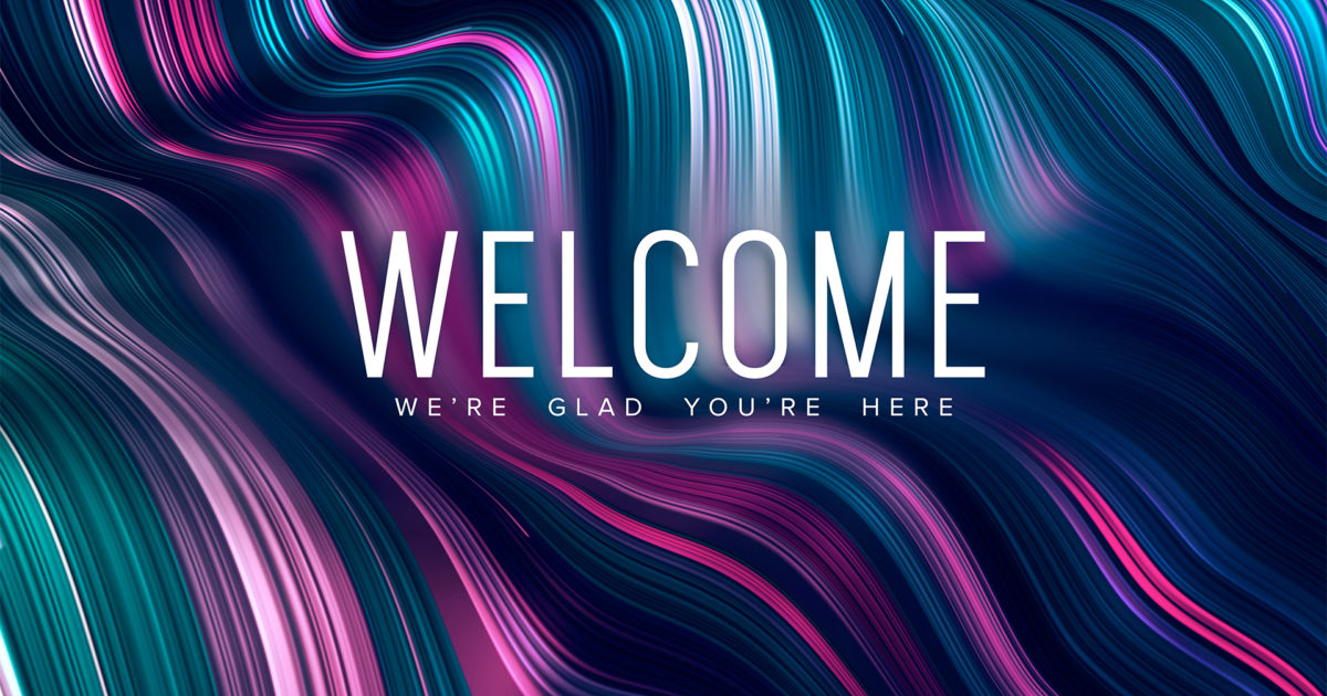 Wavelength Welcome Still Background