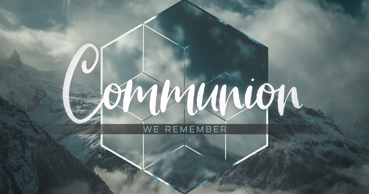 Winter Solstice Communion Graphic Background