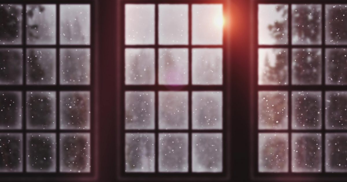 Winter Windows Frosted Still | Still Background