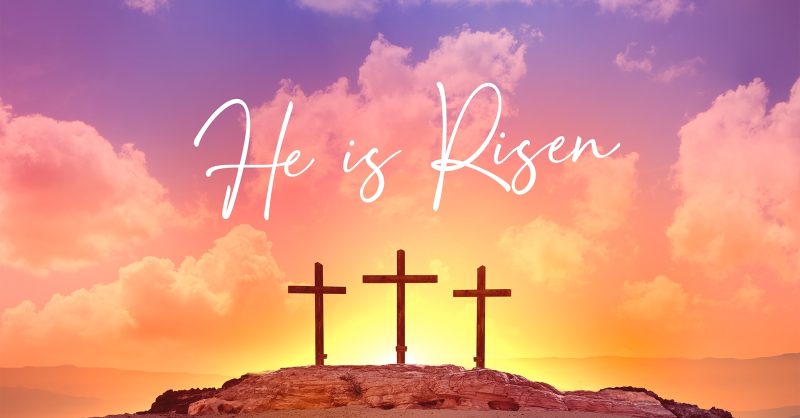 He Is Risen Wallpaper Experiencing The Risen Lord During The Easter
