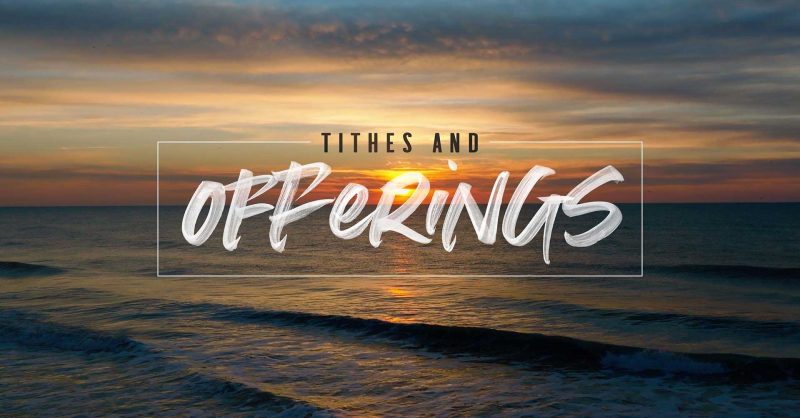 Tithes And Offering Backgrounds
